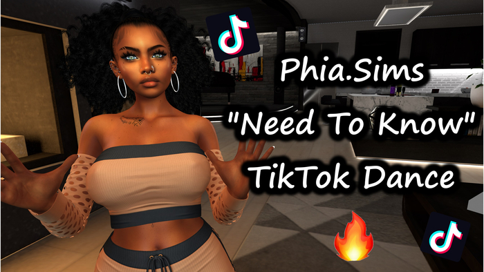 Second Life Marketplace - Phia.Sims Need To Know TikTok Dance
